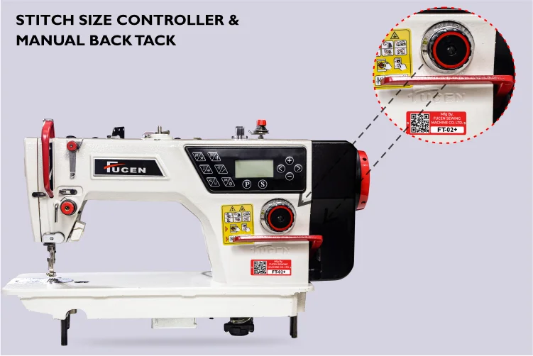 FT-02+ High Speed Direct Drive, Single Needle lockstitch Sewing machine ...