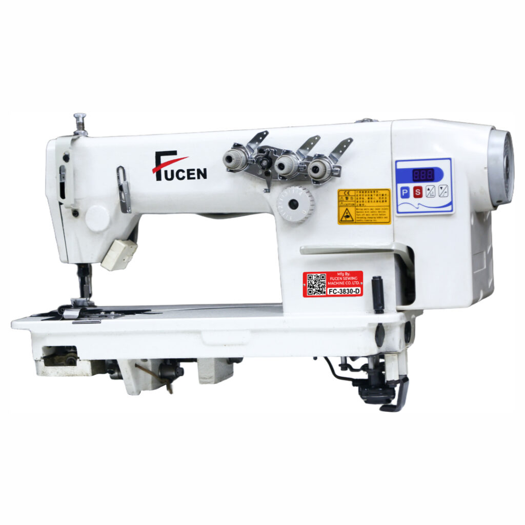 FC-3830-D: High Speed Direct Drive, Triple Needle Flatbed Chainstitch ...