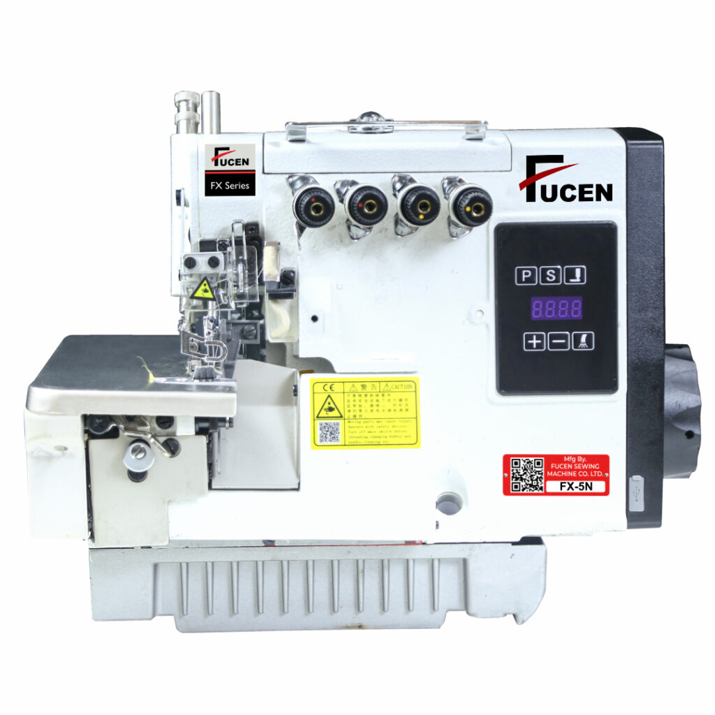 FX-5N: Super high speed Direct Drive, 5 Thread Overlock Machine With ...